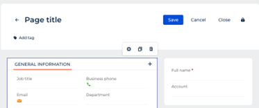 Configuring Different Page Layouts in Creatio